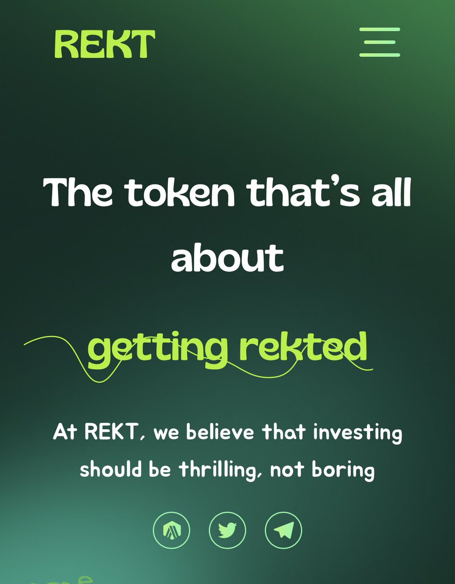 Mr.理想三旬(🌸, 🌿)(FREE, WON) on Twitter: "不得不感叹 #ARB 金铲子的地位，每天都给兄弟们喂饭，$REKT 合约地址 ...