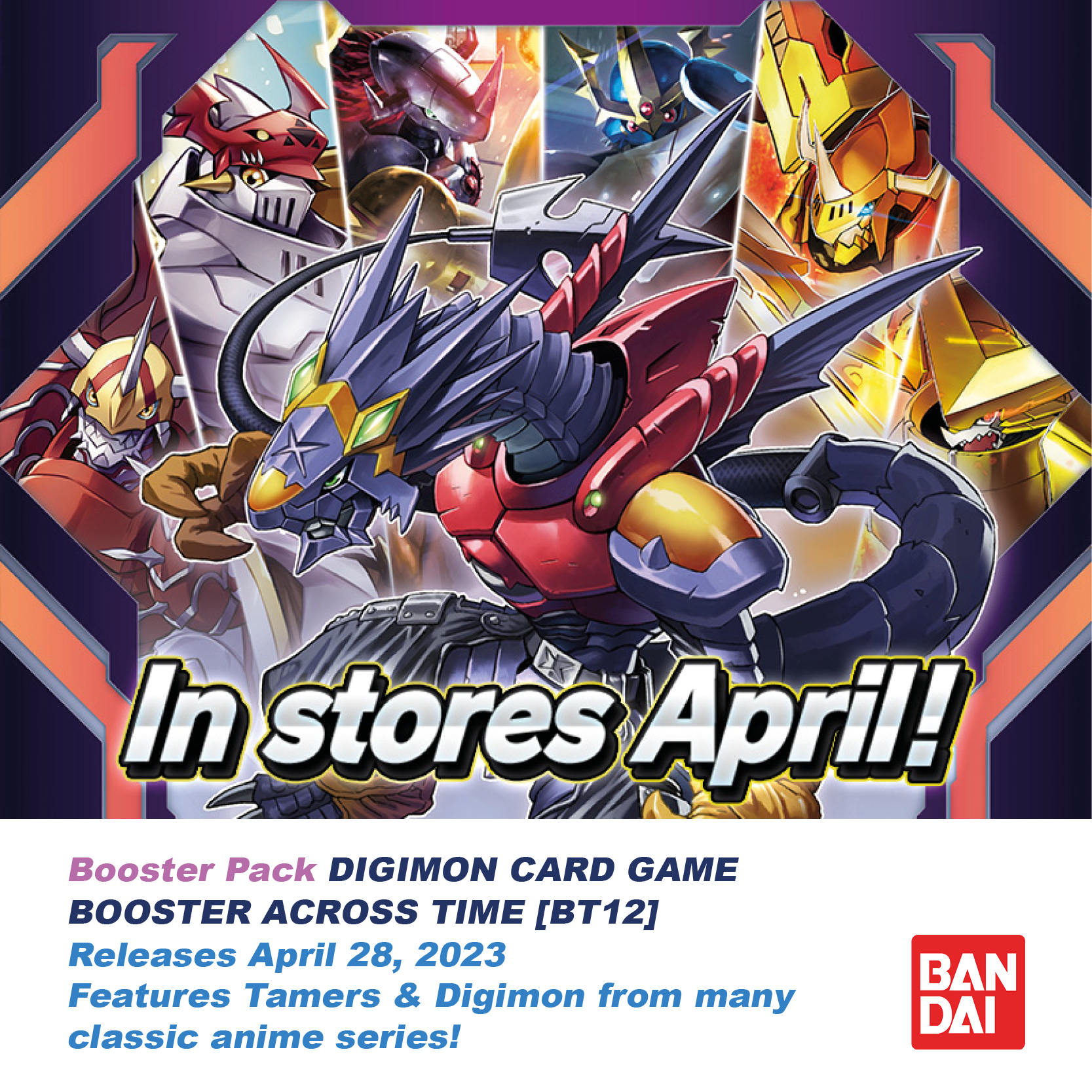 Official Digimon Card Game English Version on Twitter: "[BOOSTER ACROSS TIME [BT12] Release ...