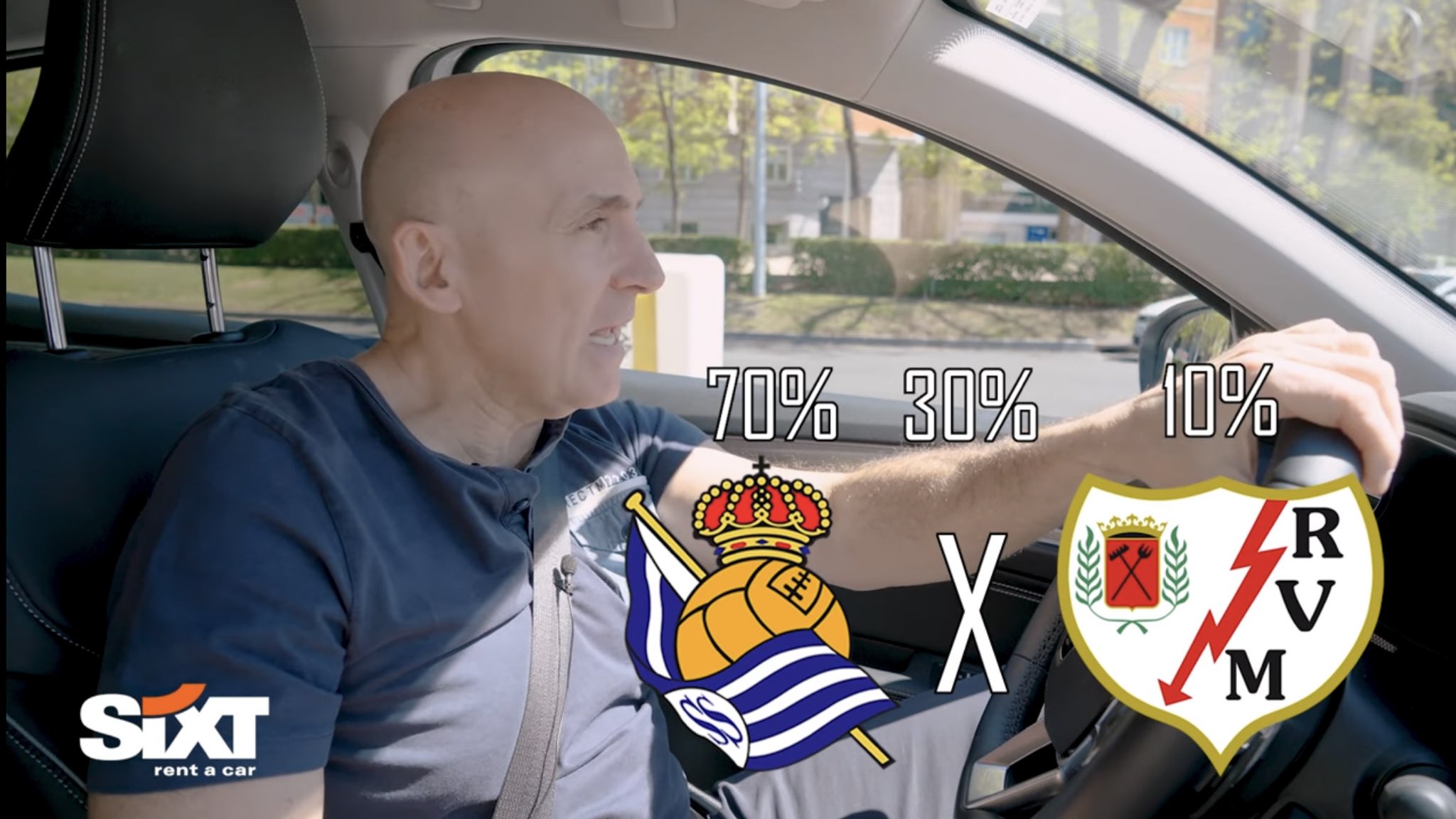 Sergio Nava on Twitter: "👀 @MundoMaldini le da un 10% al Rayo Vallecano ante la Real Sociedad ...