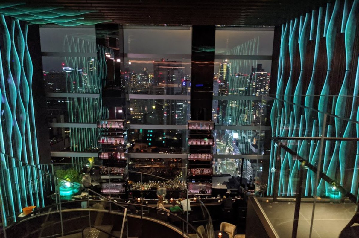 P🍷Joan...ぴ on Twitter: " Sky Gallery Lounge Levita ザ・プリンスギャラリー 東京紀尾井町 35階にあるラウンジバー🥃 https ...