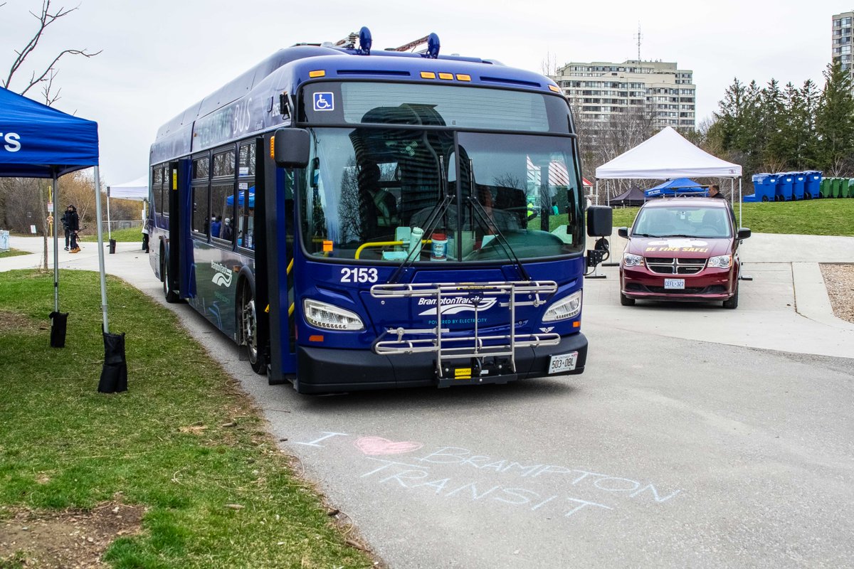 Brampton Transit on Twitter: "The Brampton Transit team is celebrating #EarthDay at Norton Place ...