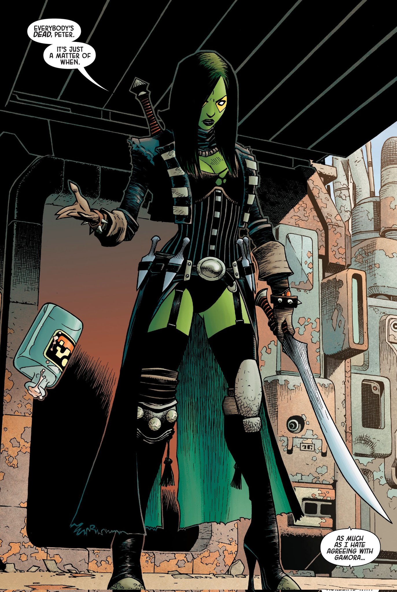 Gamora Comic Book
