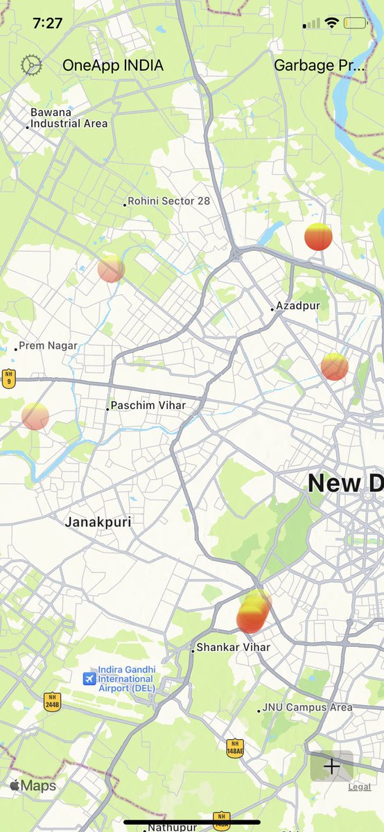 OneApp Transparency on Twitter: "Data as of today. Delhi tops again. #Oneapp #garbage # ...