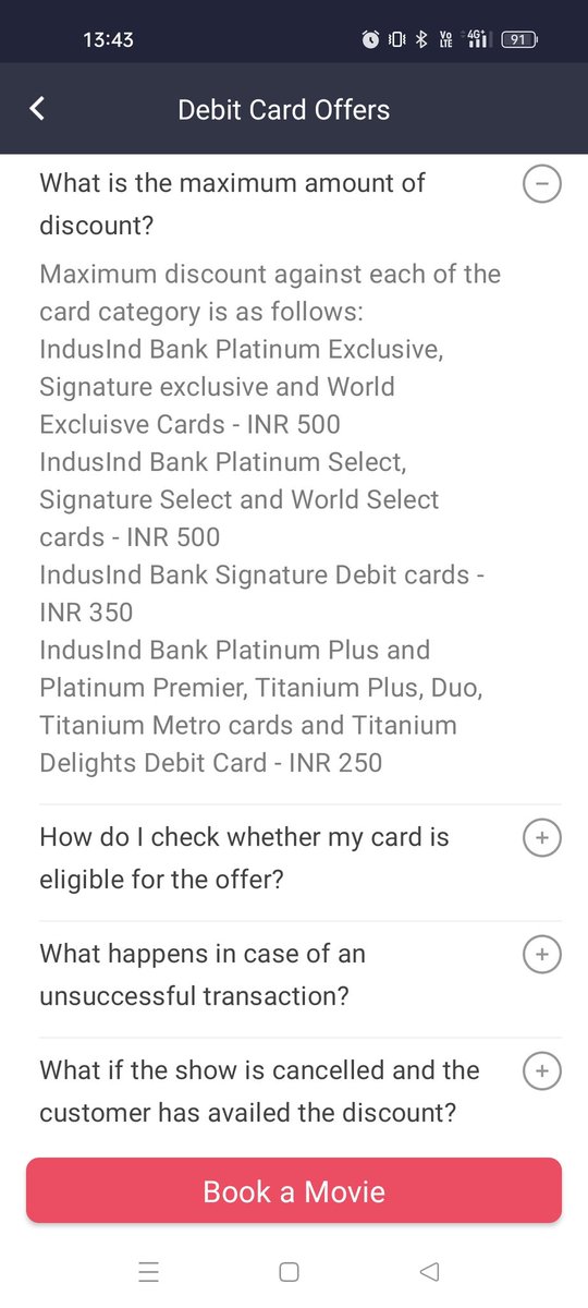 Indus Select Debit Card 😉 Thread🧵content: 👉Zero AMB Indus Select Ac 👉 ...