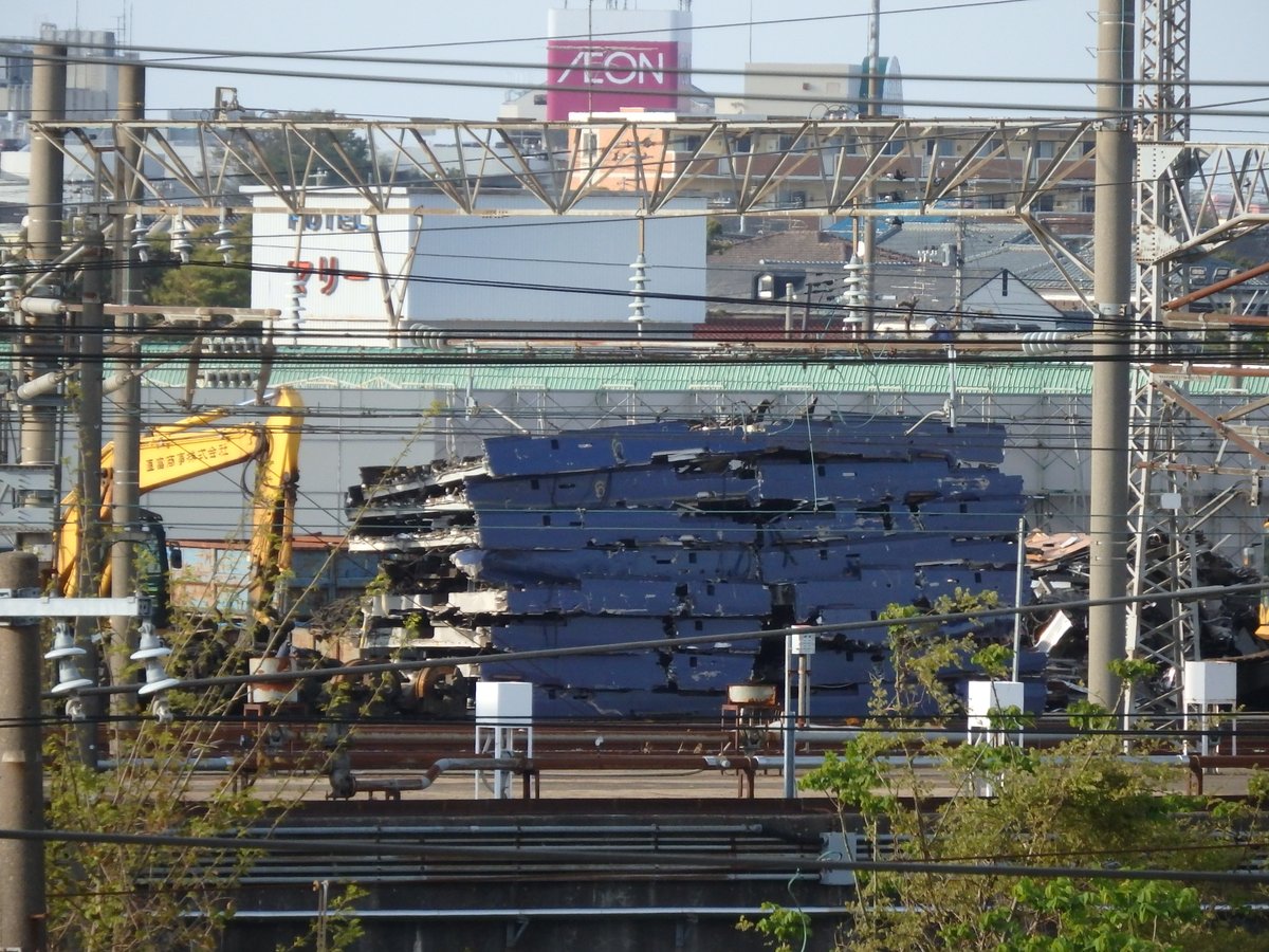にいてつ on Twitter: "さよならE2系J59編成新潟新幹線車両センター 最後の5号車が解体中 J59編成の解体ももうすぐ終了"