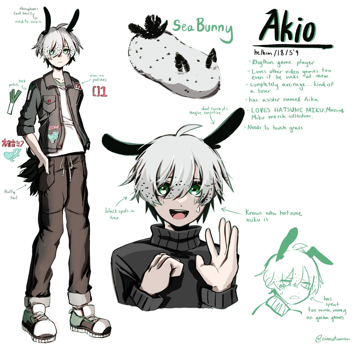 🏳️‍🌈JackIsWack(COMMS OPEN)🏳️‍⚧️ on Twitter: "RT @cinnotomon: akio finally gets a ref?!? here's ...