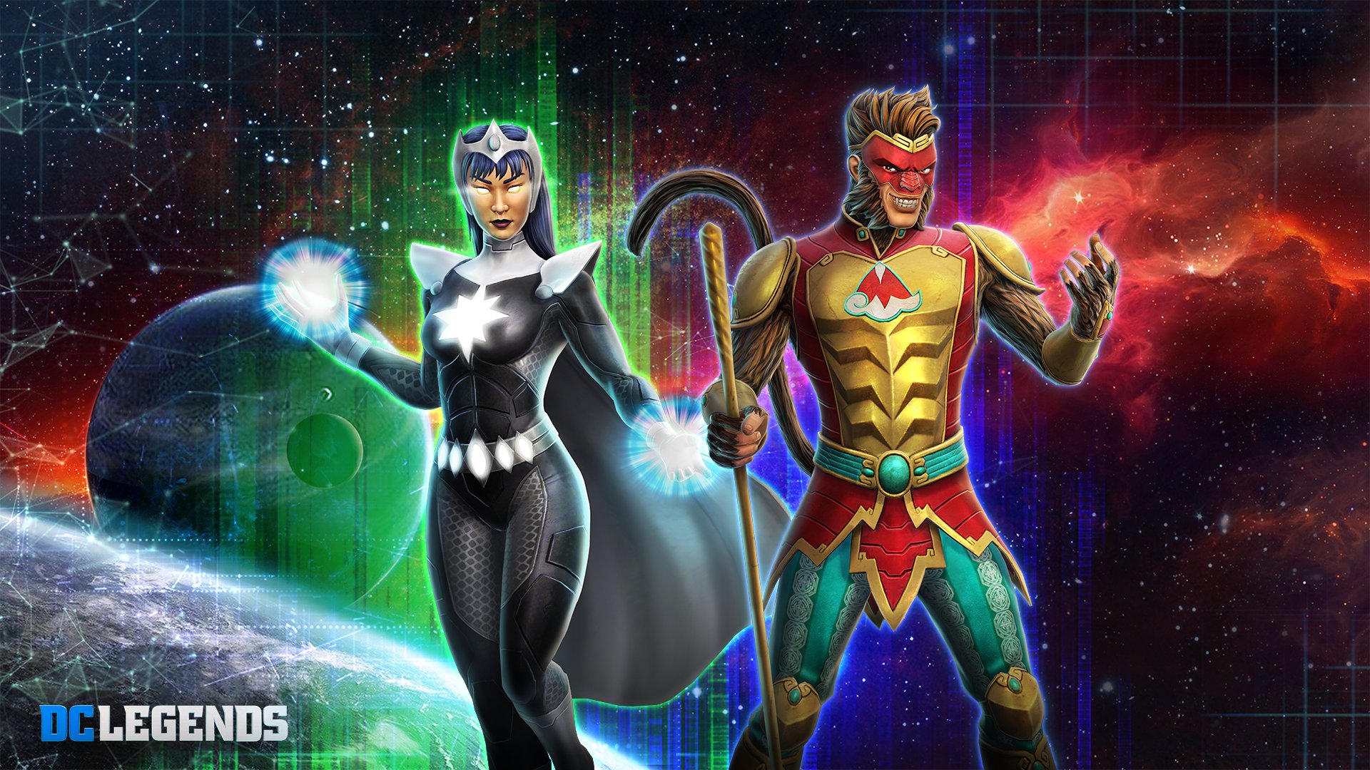 DC Legends on Twitter: "Monkey Prince: Marcus Sun & Doctor Light: Kimiyo Hoshi are on their way ...