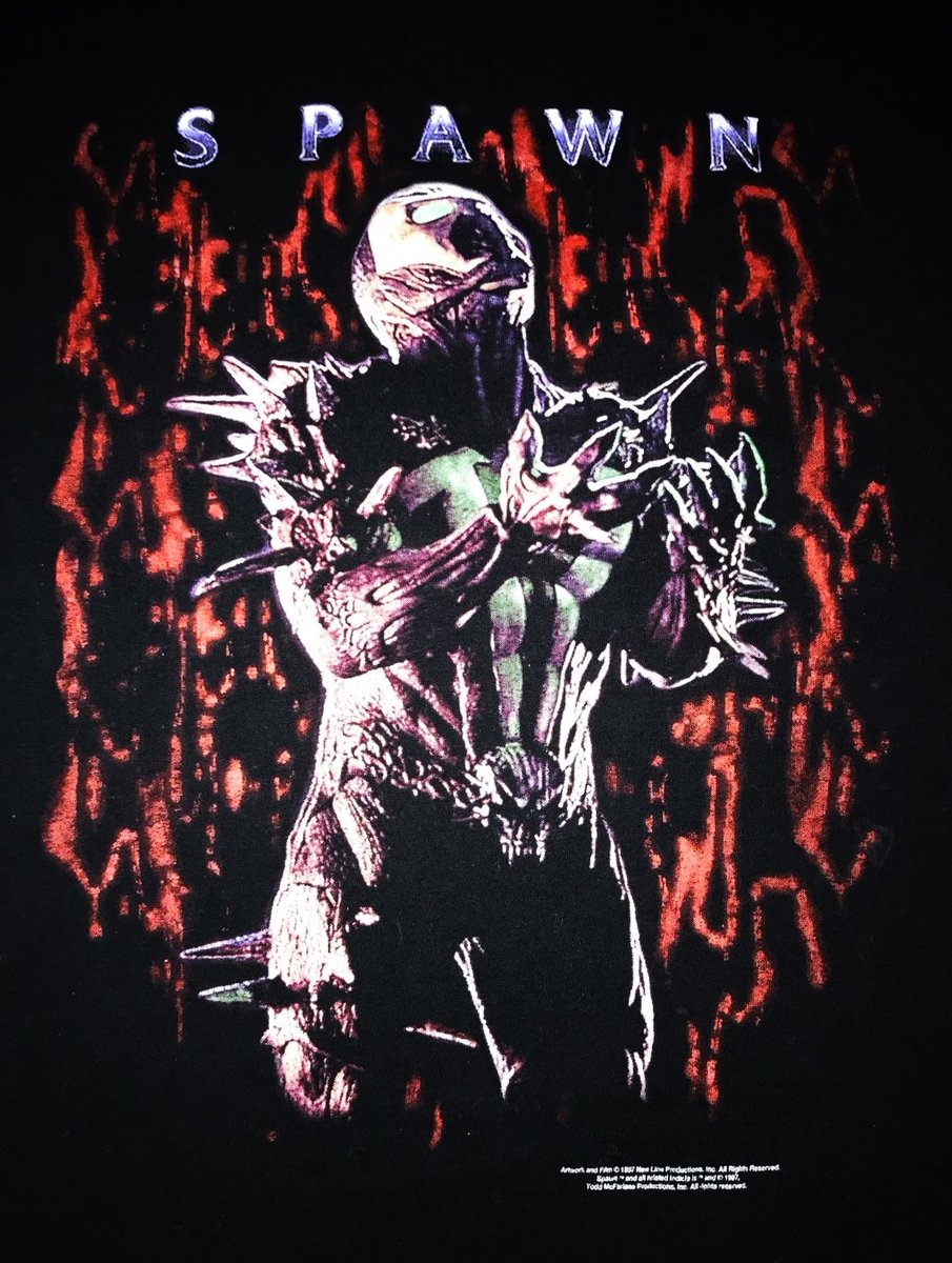 Daily Spawn Archive on Twitter: "Spawn: The Movie T-Shirt (1997) #Spawn"