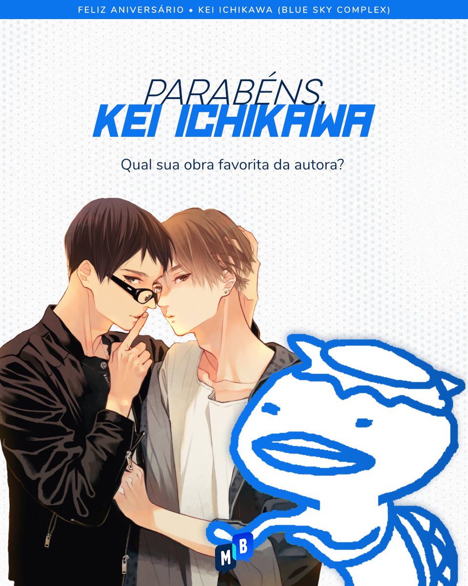 Mangás Brasil on Twitter: "Kei Ichikawa é autora de diversas obras, sendo “Blue Sky Complex” a ...