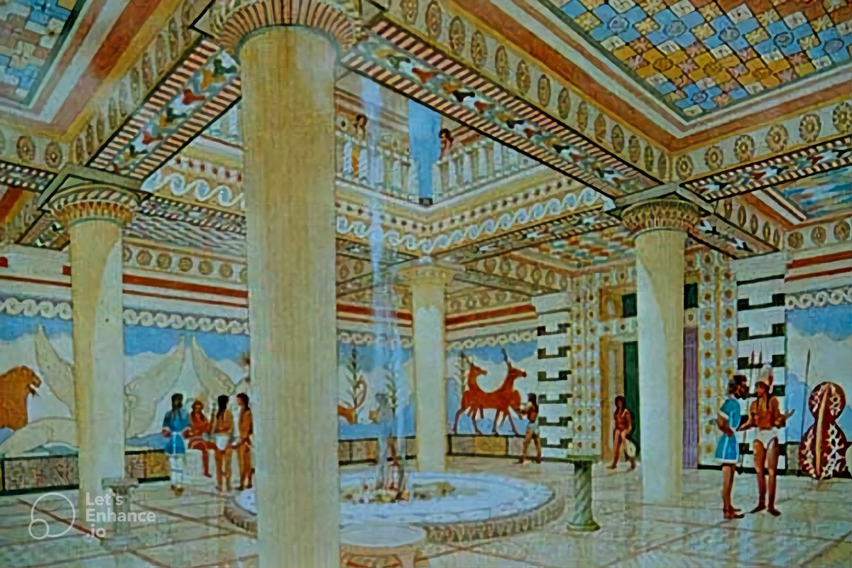 1/ The Homeric epic tradition presents a picture of a fragmented - but ...