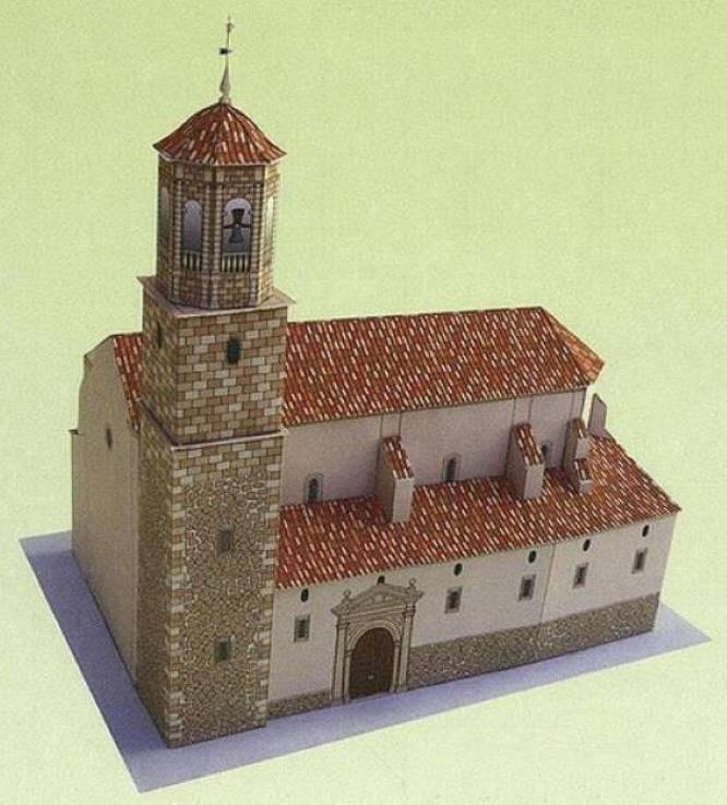 Church Printable Papercraft Pin On Iglesias