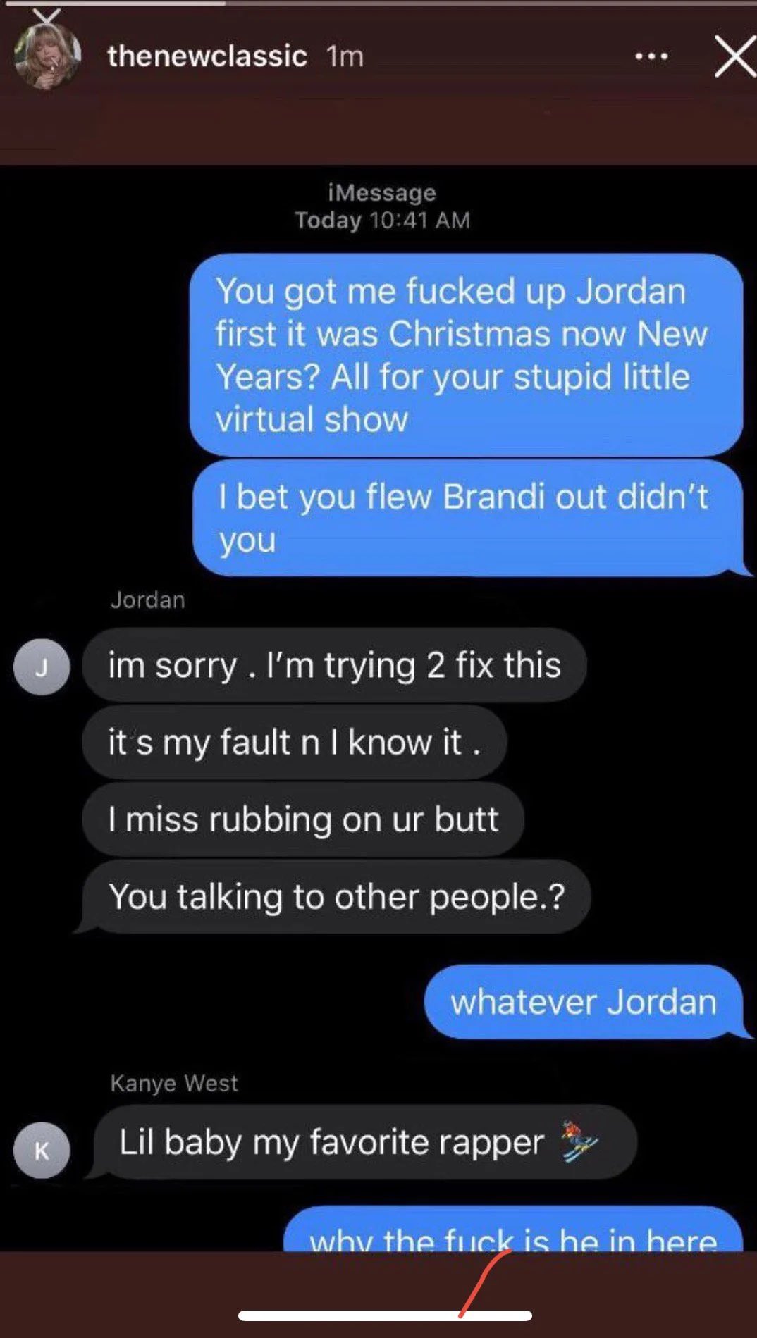 Tervis Scoot on Twitter: "The group chat with Playboi Carti, Iggy Azalea, and Kanye 💀 https://t ...