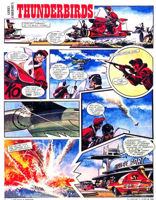 Graeme Wood on Twitter: "From April 1968 TV 21 WEEKLY features Captain Scarlet and the Mysterons ...