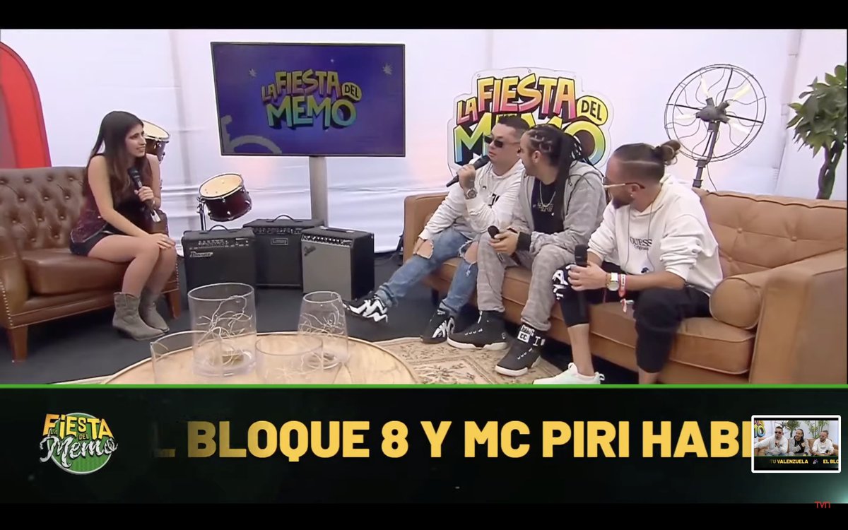 TVN on Twitter: "¡El Bloque 8 y Mc Piri desde el backstage nos cuentan cómo se sintieron sobre ...