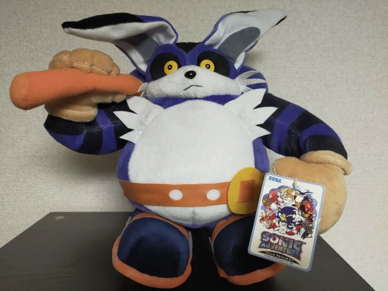 Video Game Plushies on X Today s Video Game Plush of the Day is Big the Cat from the 1999 Sonic Adventure set https t geRXjfe9tP X