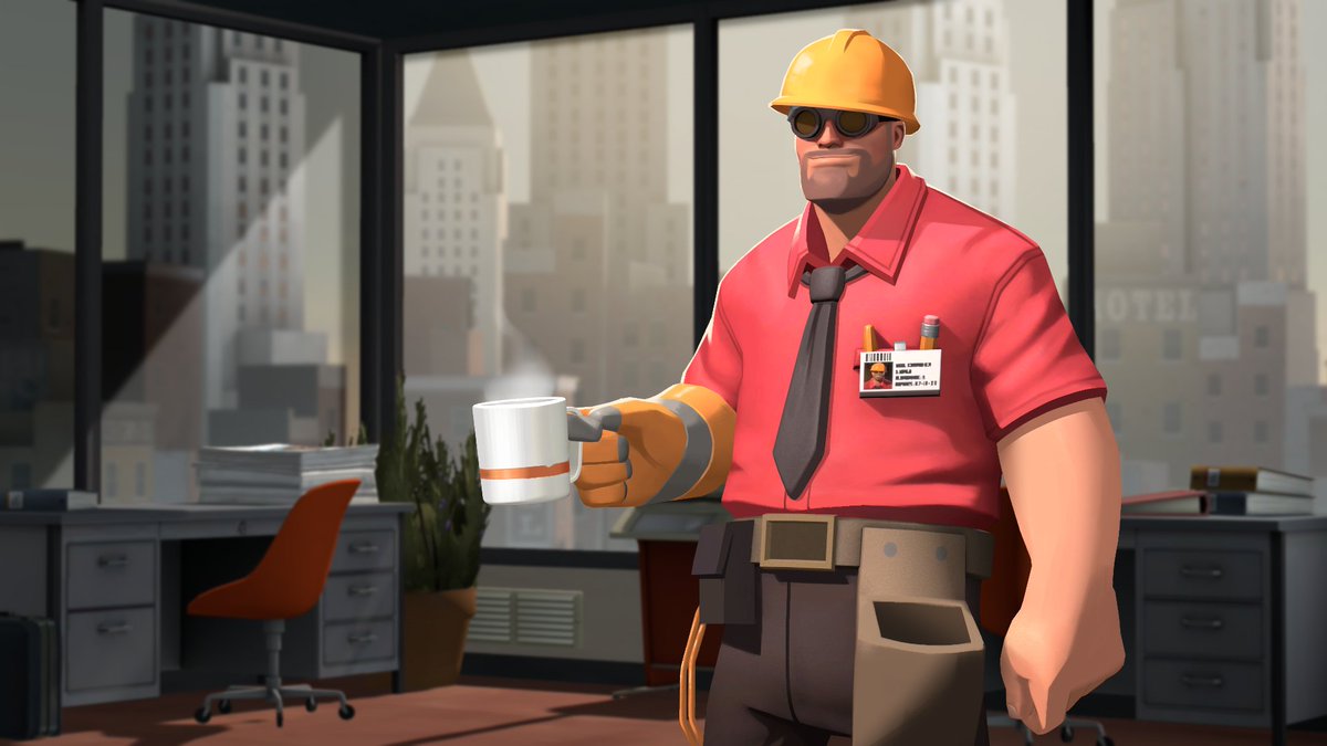 TF2 Emporium on Twitter: "New Engineer Collection, Desk Engineer! Vote now on Steam Workshop ...