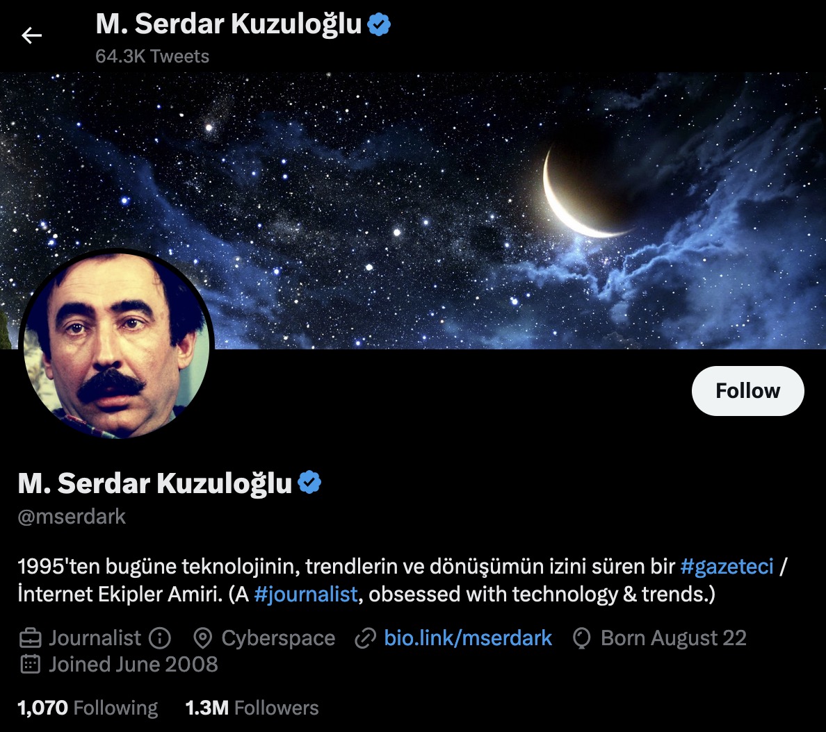 M. Serdar Kuzuloğlu on Twitter: "Mavi rozetim bir gidiyor, bir geliyor. 🤔 https://t.co ...