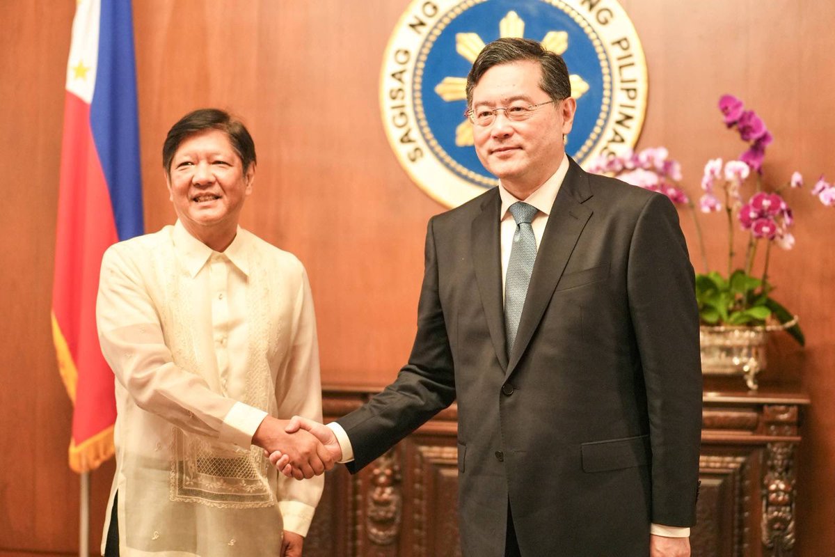 Bongbong Marcos on Twitter: "As we prioritize maintaining peace in our region, Minister Qin and ...