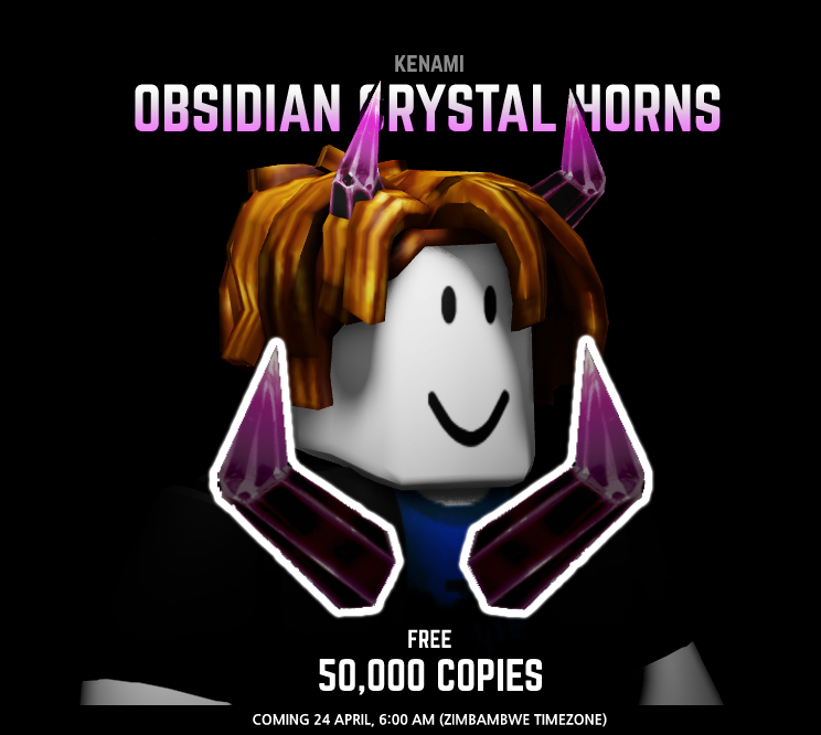 RobloxDev Retweets 🔁 on Twitter: "RT @NoticiasUgc: 🔴¡NOTICIAS! : Se Lanzara Un Limited "Obsidian ...