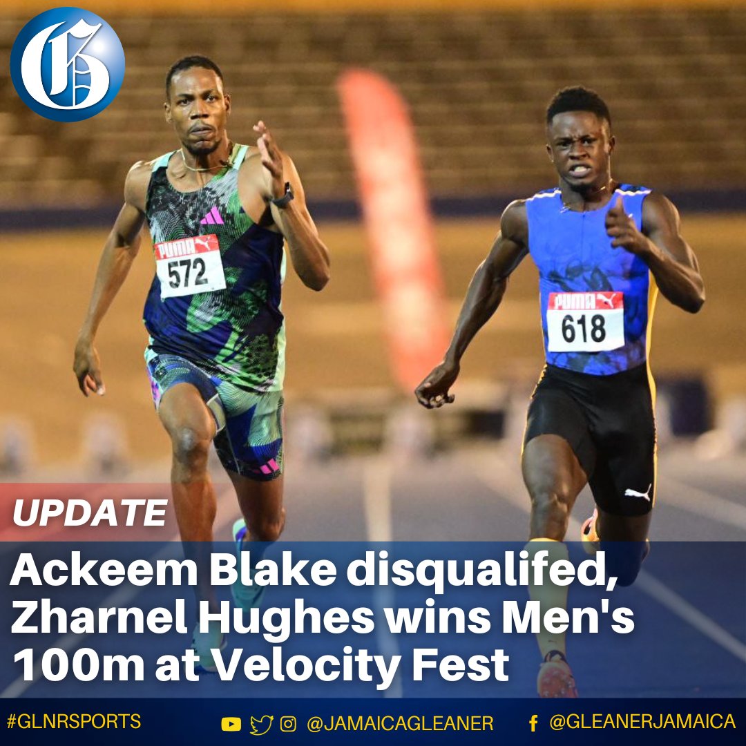 Jamaica Gleaner On Twitter Ackeem Blake Has Been Disqualified From