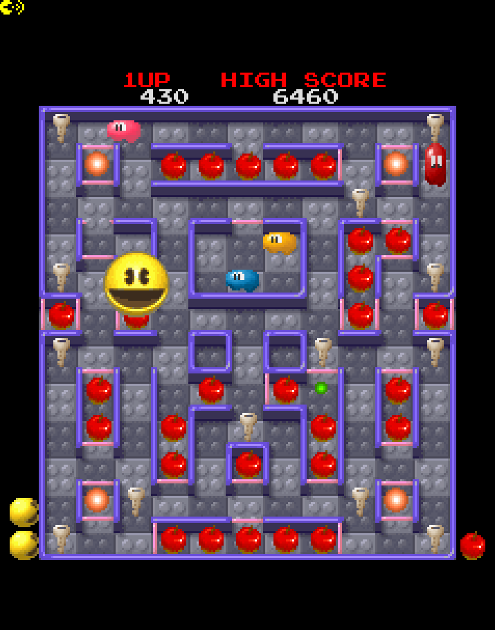 Daily Pac-Man on Twitter: "The J2ME mobile version of Super Pac-Man is notable for containing ...