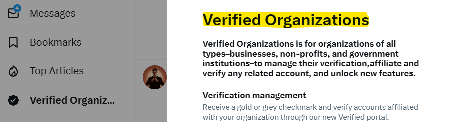 Anonymous on Twitter: "according to what we're seeing we are a "verified organization" - but we ...