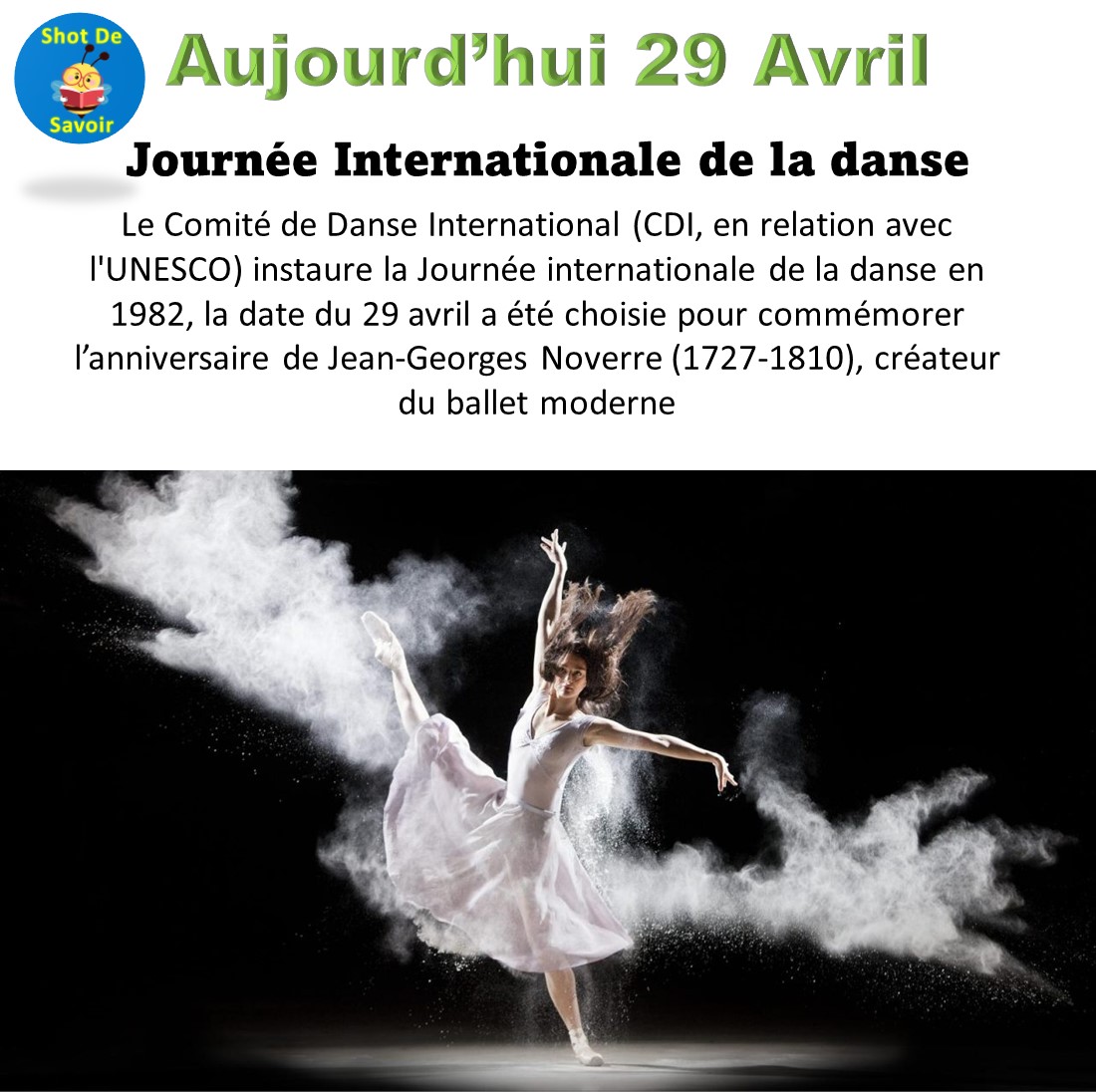 🌍Shot De Savoir ☀️🦣 on Twitter: "🎗Aujourd’hui 29 Avril Journée ...