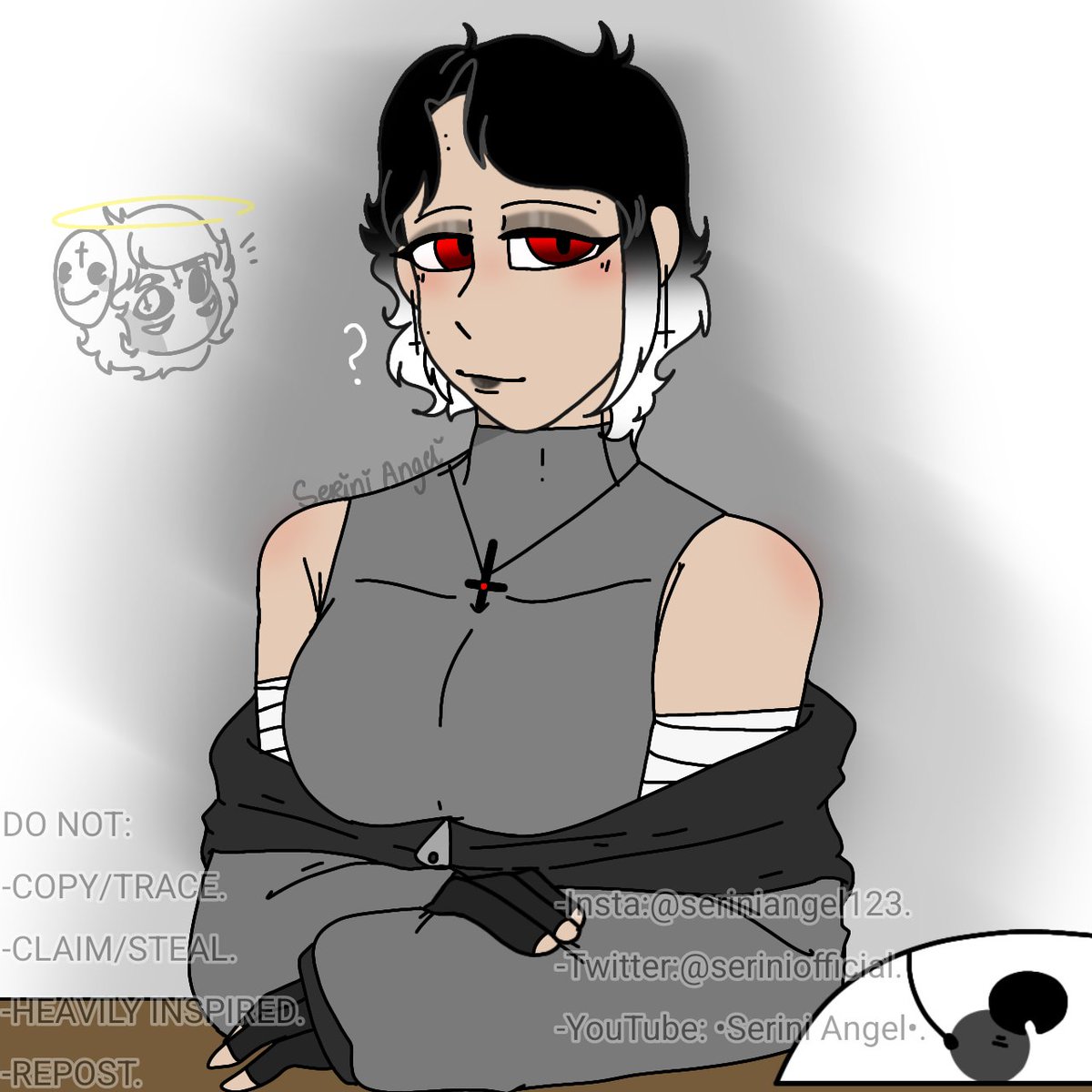 •Serini Angel• || Mandela Candy AU on Twitter: "My Persona/Main OC,Serini aka me as human ver 😌 ...