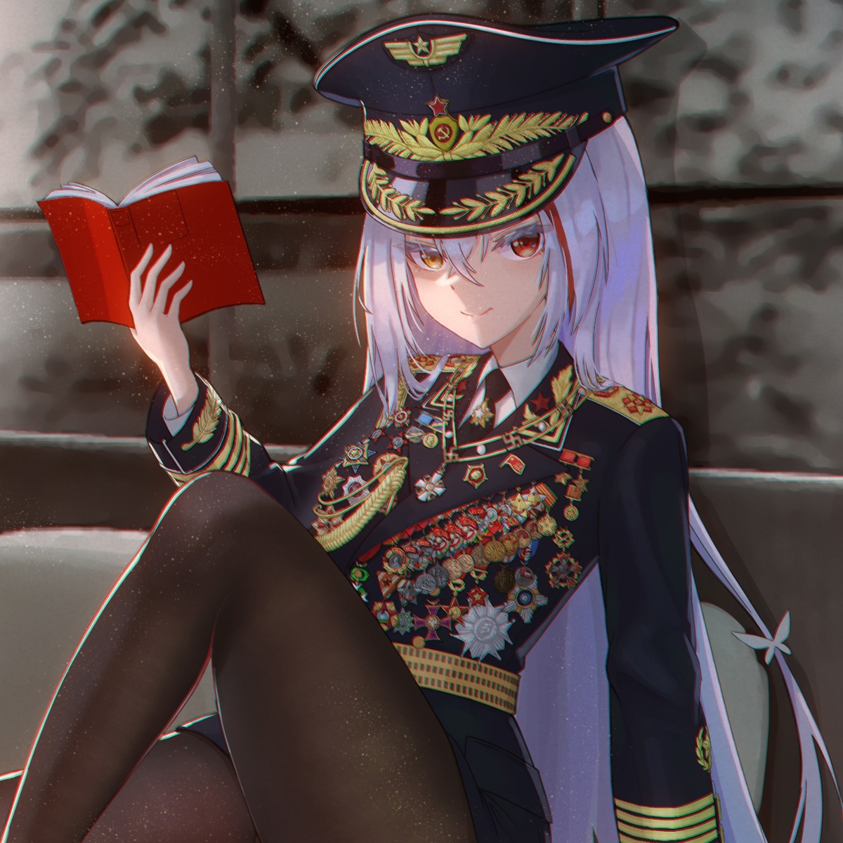 FBI on Twitter: "RT @javis016: [commission] Ahistorical oc #女の子 #長い髮 #軍服 #架空 #巨乳 #ソ連軍 #ソ連 #黒スト ...