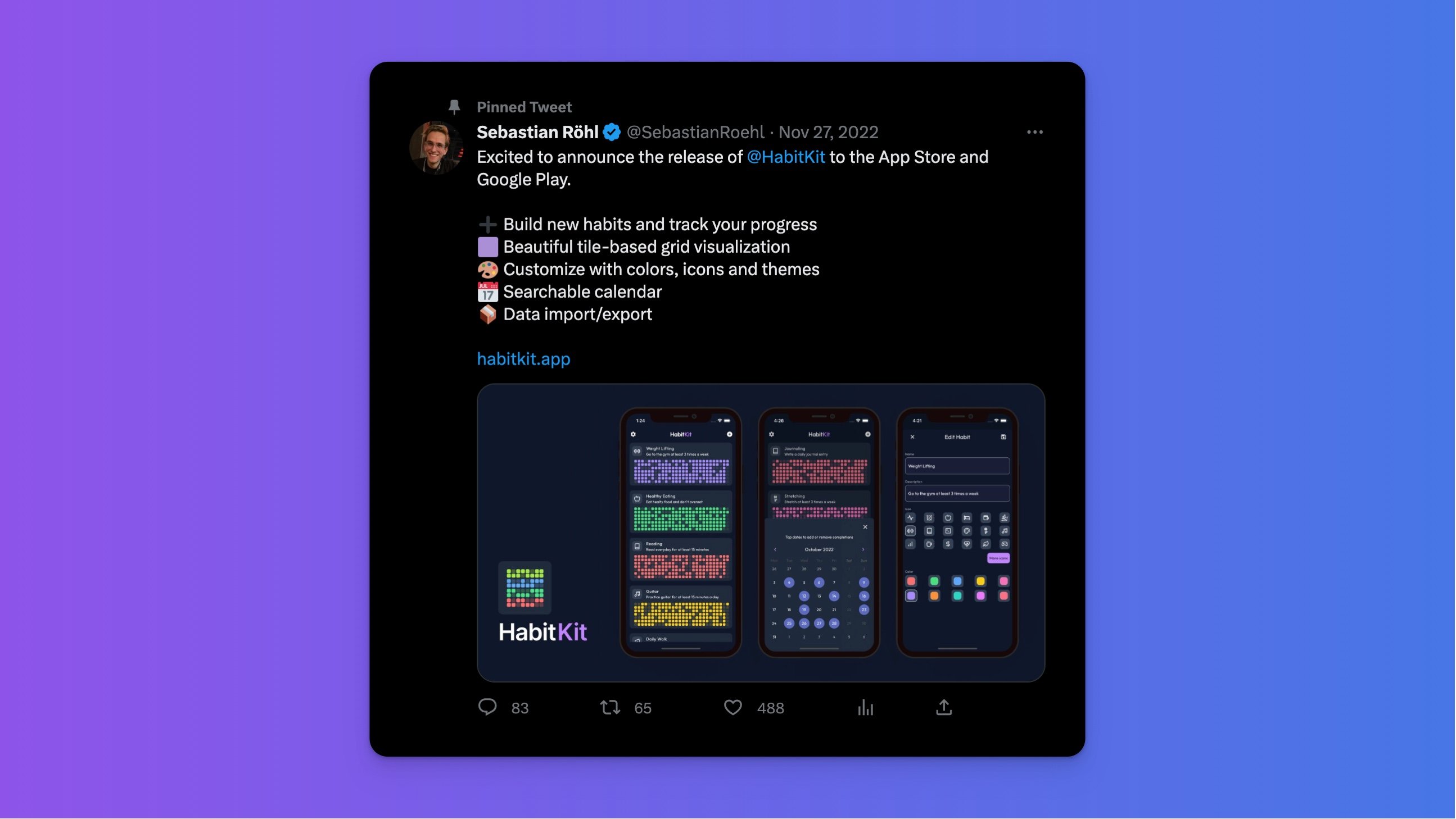 Sebastian Röhl on Twitter: "🚀 Thread: Lessons Learned After One Year Of Indie Hacking # ...