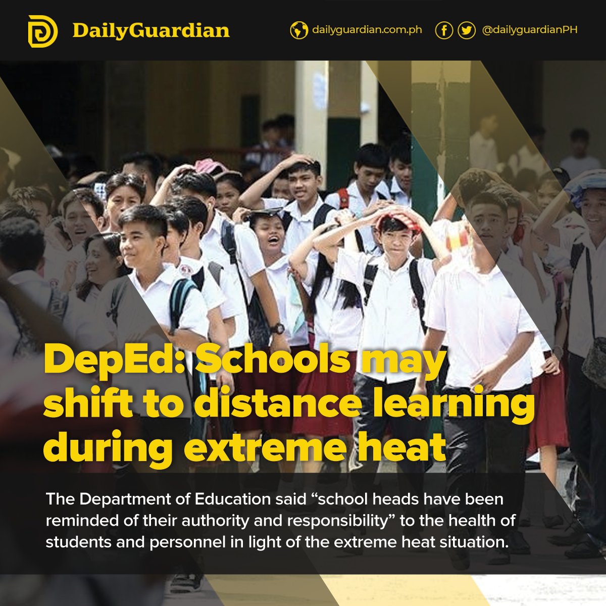 Daily Guardian on Twitter: "Schools may suspend face-to-face classes and shift to modular ...