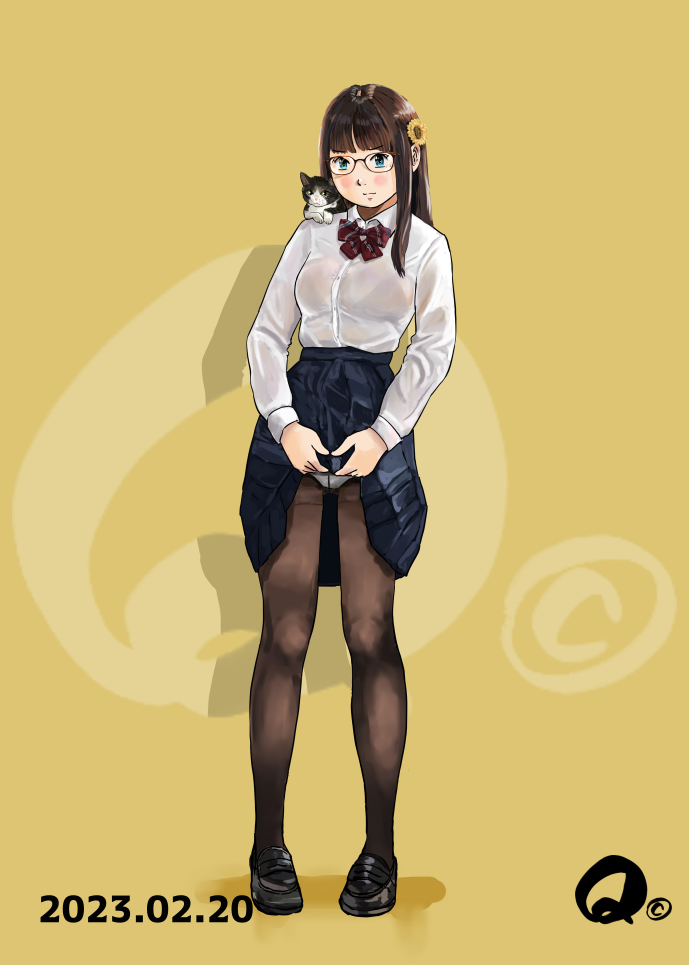 Q45💮 on Twitter: "黒スト越しのパンチラ3枚 #パンスト #黒スト https://pixiv.net/artworks/107447836…"