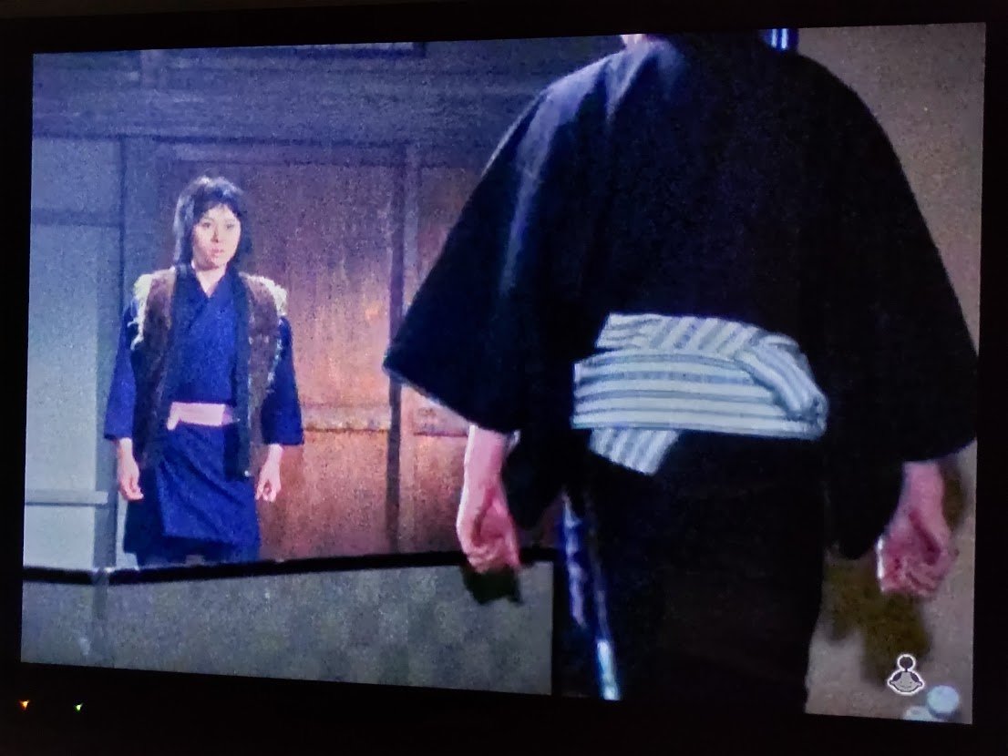 エテキチ On Twitter 簡単紹介です。無宿侍 12 追いつめる より、卍幻之介(柘植のゲン)役 天知茂さんの命を狙う綺麗な悪いお姉さんです。