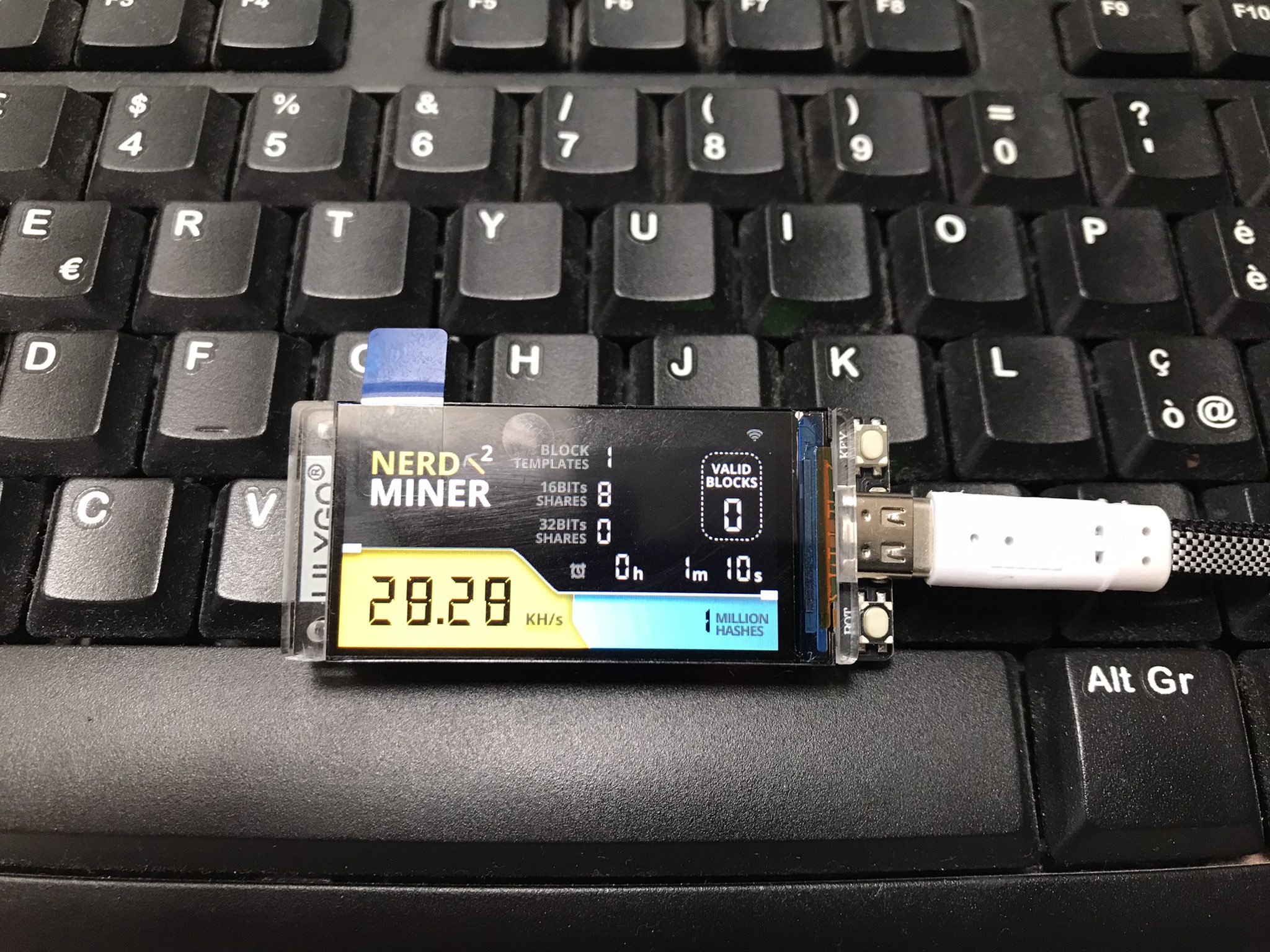 BitMaker ⚡ on Twitter: "To all #TeamNerdMiners. #N##N#We uploaded new release. Mainly changes ...