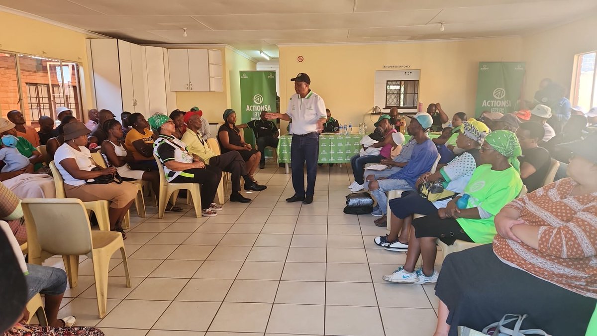 Herman Mashaba on Twitter: "Thanks to ActionSA Gauteng Provincial Chairperson @Funzi_Ngobeni ...