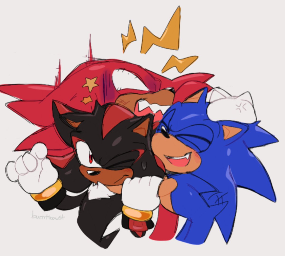 Knuxadow Vs Sonadow