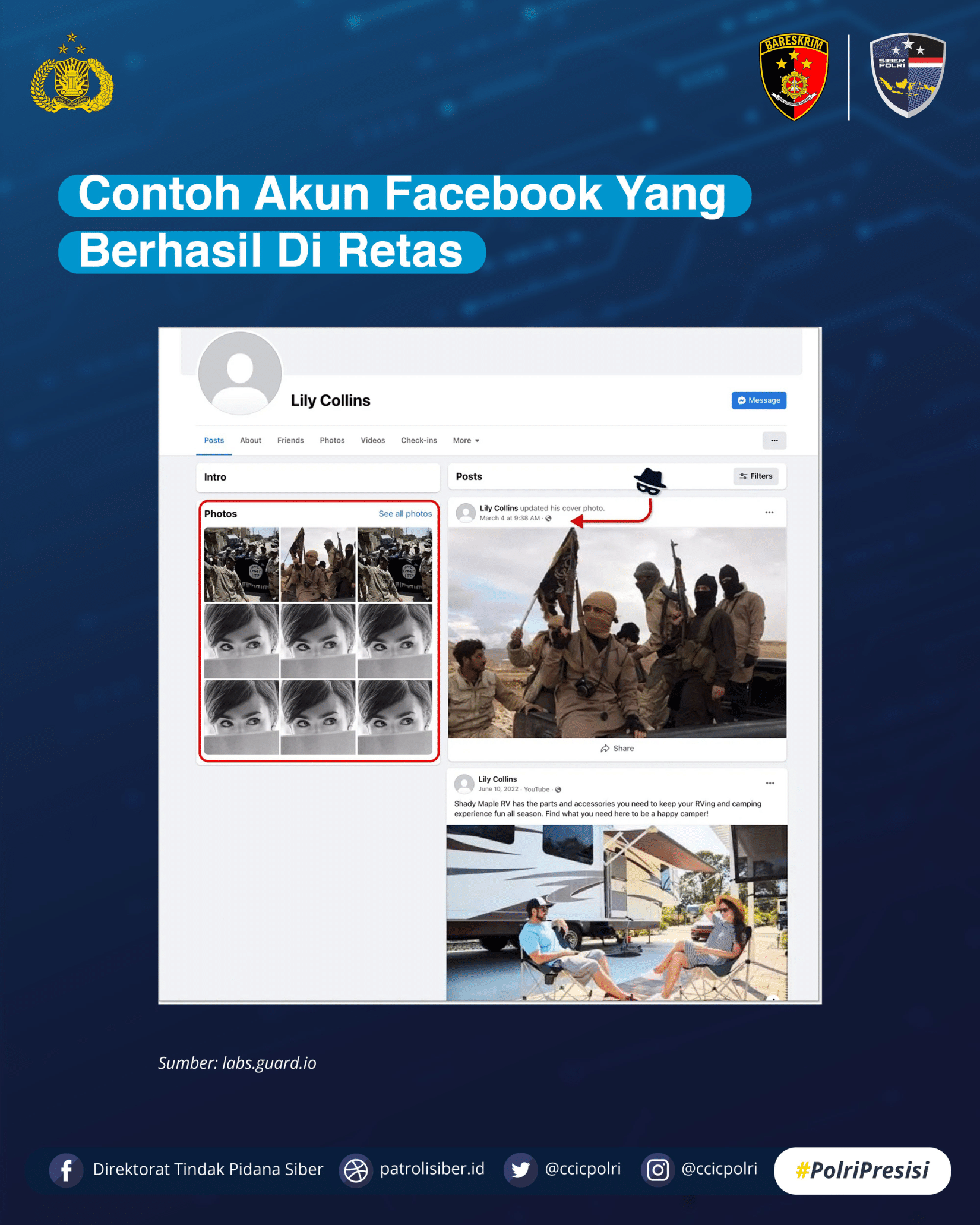 Direktorat Tindak Pidana Siber Bareskrim Polri (@CCICPolri) / Twitter