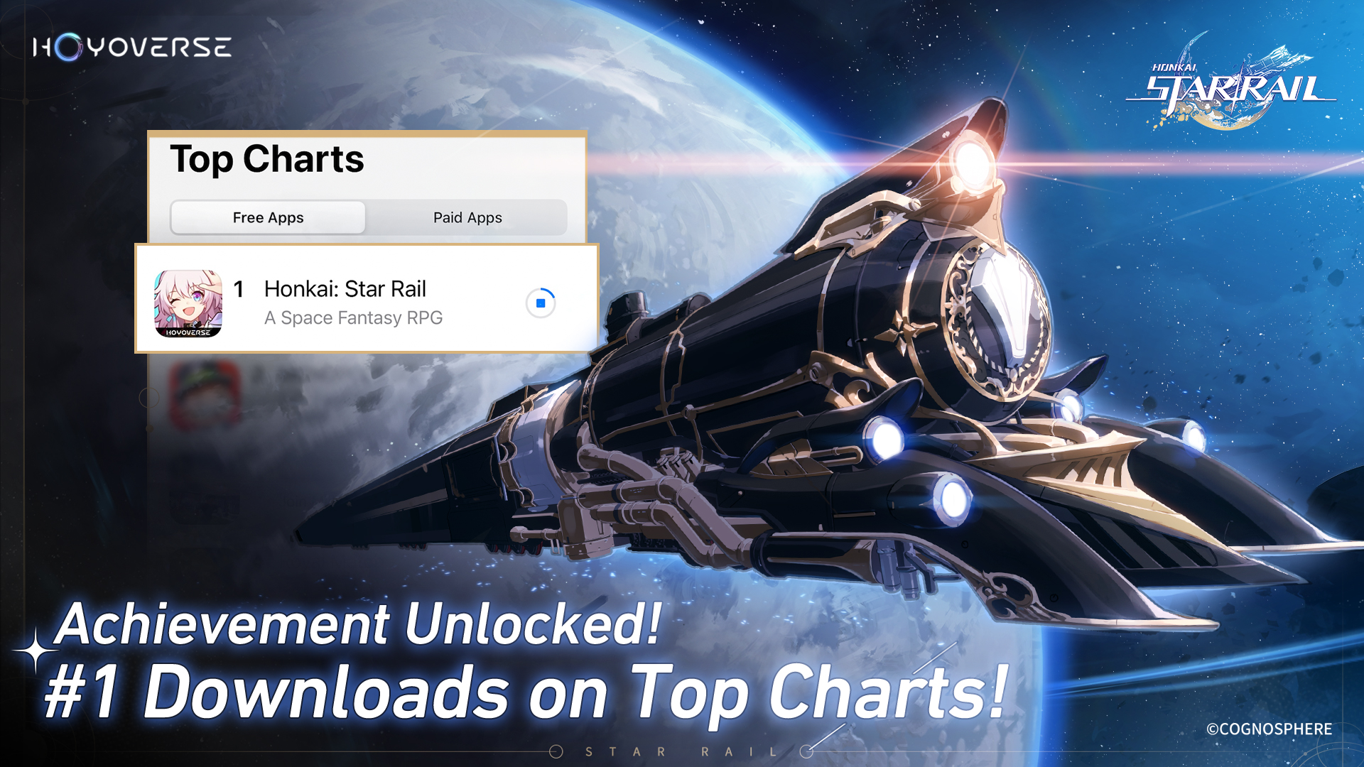 Honkai: Star Rail on Twitter: "We've soared to #1 Downloads on the App Store & Play Store Top ...
