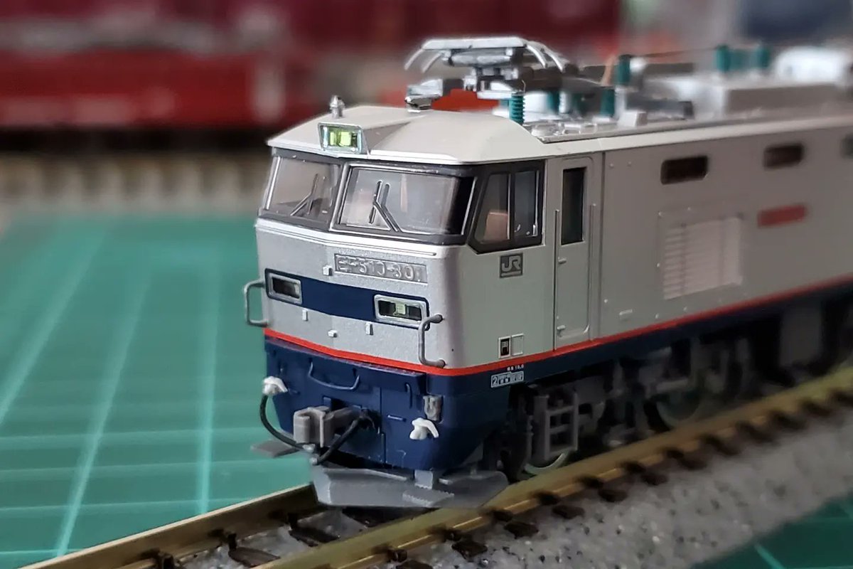 EF210キャベツ太郎 on Twitter: "トレジャータウン製LEDヘッドライトステッカー&TOMIX EF510-301の組み合わせで4灯LED仕様の出来上がり。 #ef510 # ...