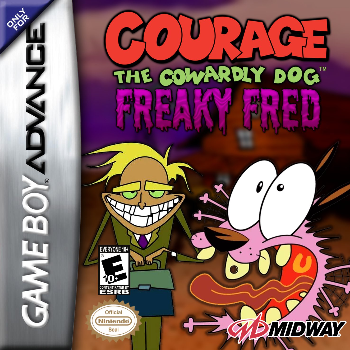 Courage The Cowardly Dog Freaky Fred