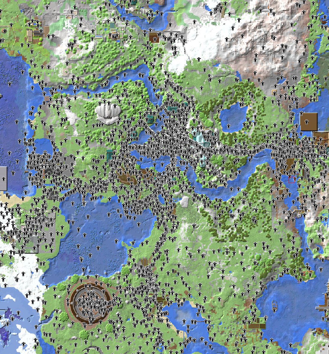 Jeracraft on Twitter: "17,000 people have visited the survival server in the last 4 months, you ...