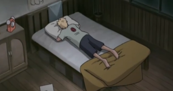 Naruto Laying Down