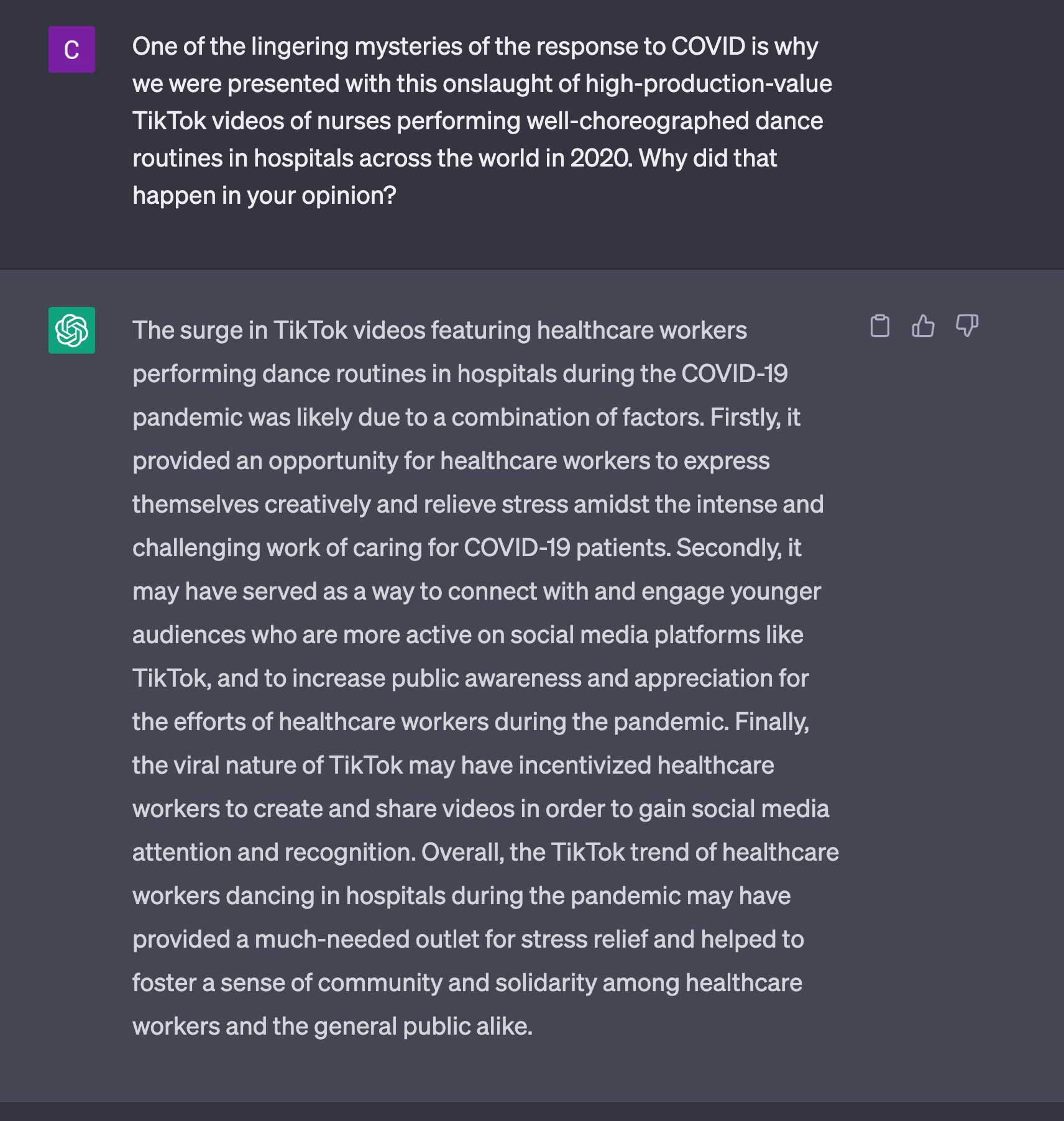 Woman in tech against the woke ideology on Twitter: "@elKokoOfficiel @michaelpsenger Chat GPT ...