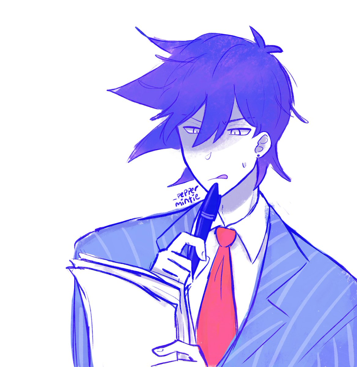 Mincy/ Bobble | C0MMS OPEN on Twitter: "RT @_peppermintie: make it bossman hero #OMORI"