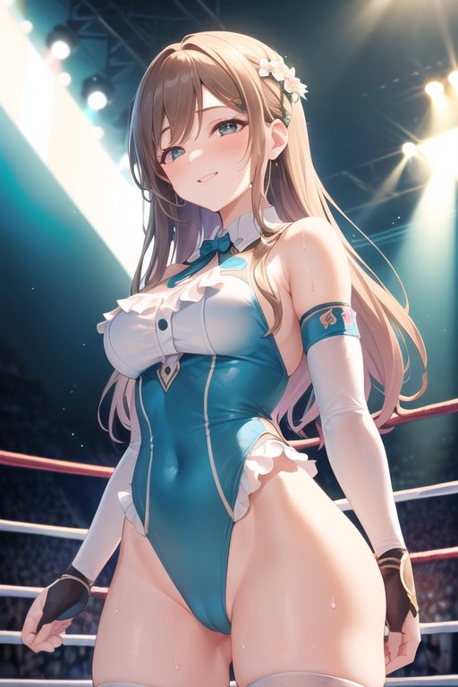 mugi on Twitter: "おはようございます どれだけ寝ても眠いです #Aイラスト #女子プロレス #WomensWrestling"