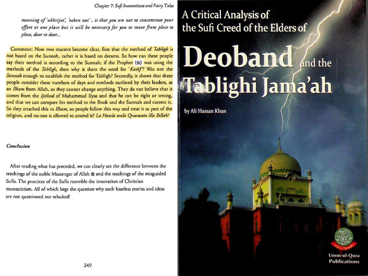 🧵 This thread will be about Tablighi Jama’a/Tabligh. I will write about ...