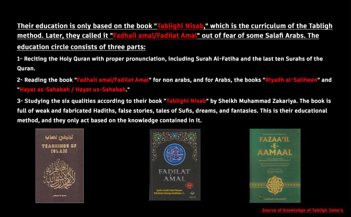 🧵 This thread will be about Tablighi Jama’a/Tabligh. I will write about ...