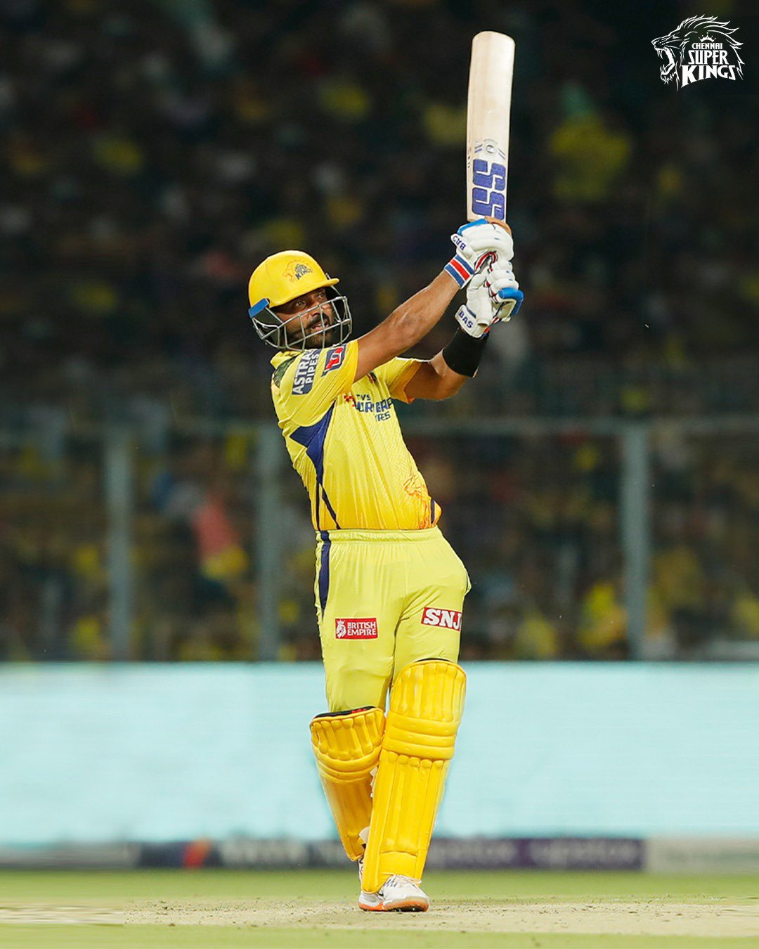 Chennai Super Kings Dhoni Helicopter Shot