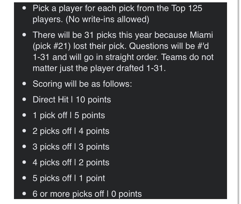 seattle jay on Twitter: "My boy is running a 1st round nfl draft pool.. let me know if ...