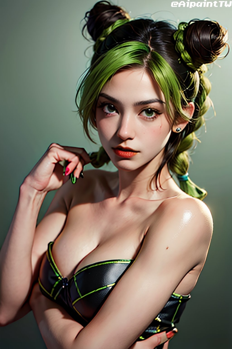 Tsuon's🅰️ℹ️art on Twitter: "RT @AipaintTW: 空条徐倫 #手ツインテ #pixiv今日のお題 #空条徐倫 #ジョジョの奇妙な冒険 #AIart #AI ...